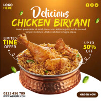 Fried Chicken Ads Template | PosterMyWall