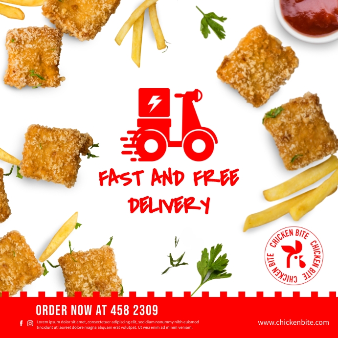 Copy of Chicken Bite Ads | PosterMyWall