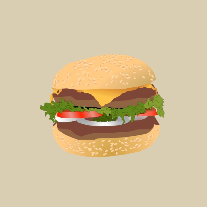 Chicken burger Template | PosterMyWall