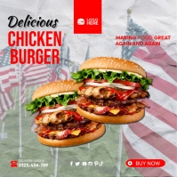Burger Menu Template | PosterMyWall
