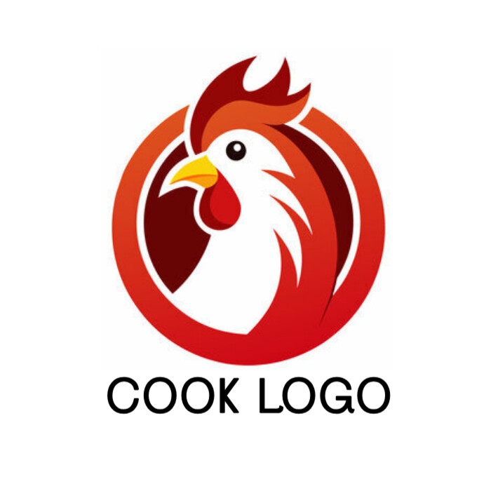 Chicken-cook-food-business-company-hen-rooster- Logo Template ...