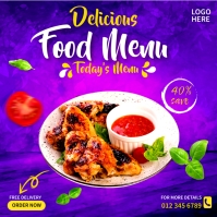 Chicken Menu Template | PosterMyWall