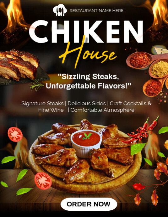chicken house Template | PosterMyWall