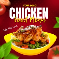 Chicken Menu Template | PosterMyWall