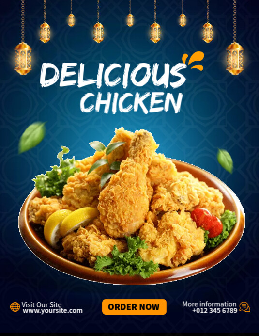 Copy of Chicken Menu | PosterMyWall