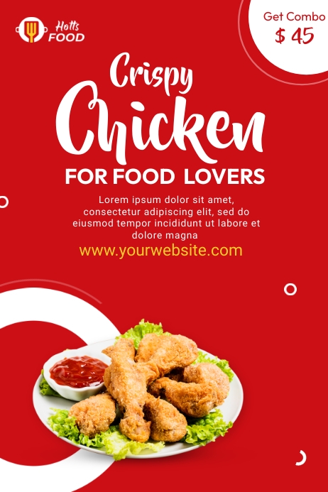 Chicken Menu Template | PosterMyWall