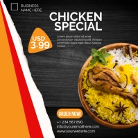 chicken menu Template | PosterMyWall