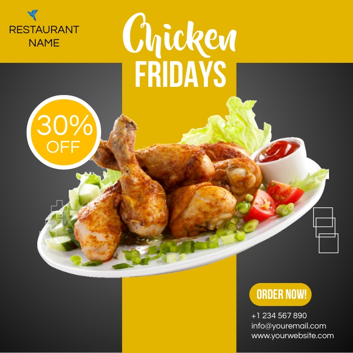 chicken offer Template | PosterMyWall