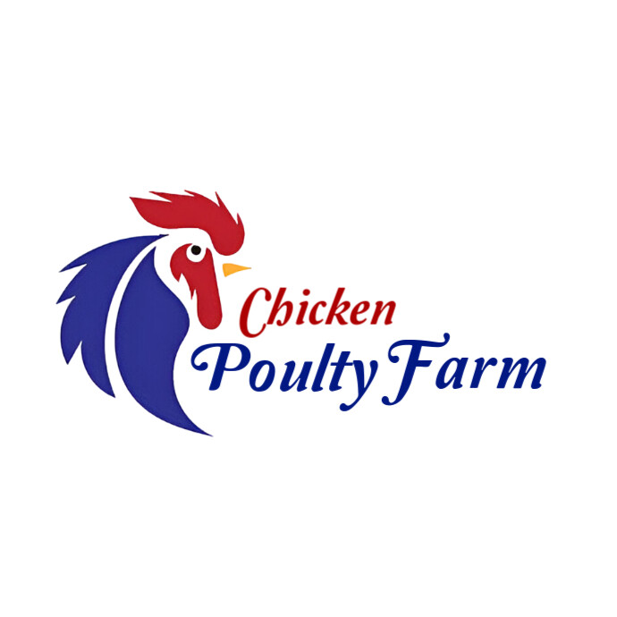 Chicken poultry farm company 3d logo design template ideas | PosterMyWall