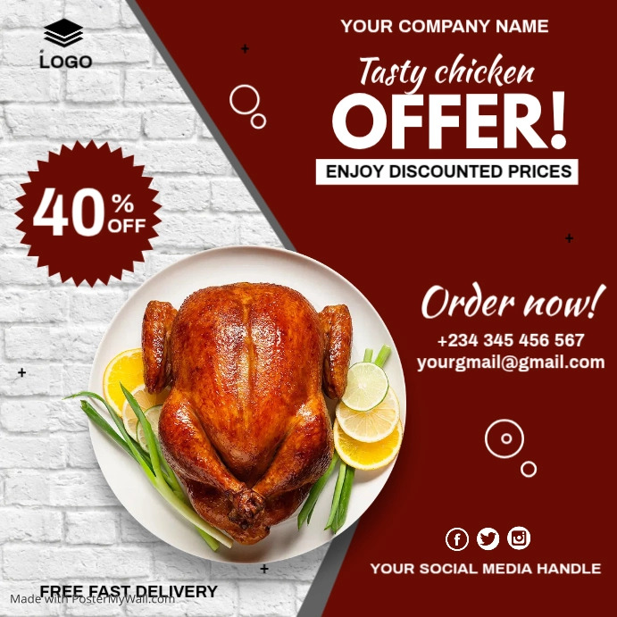 Copy of chicken sale | PosterMyWall