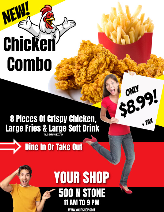 CHICKEN SPECIAL Template | PosterMyWall