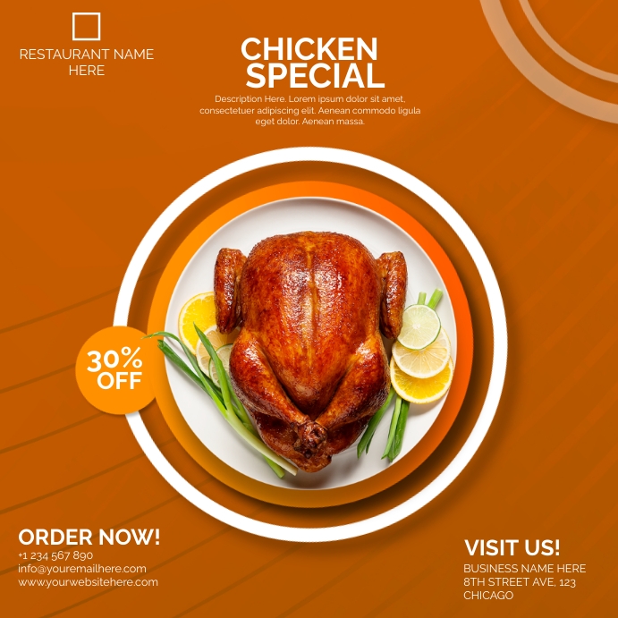 chicken special Template | PosterMyWall