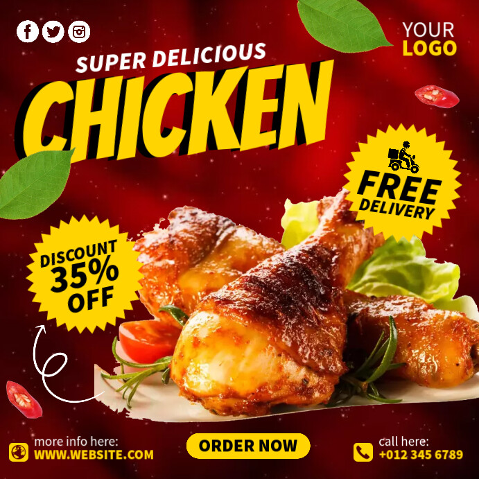 Chicken Special Offer Template | PosterMyWall