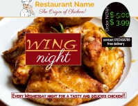 Chicken Wing Flyer Template | PosterMyWall
