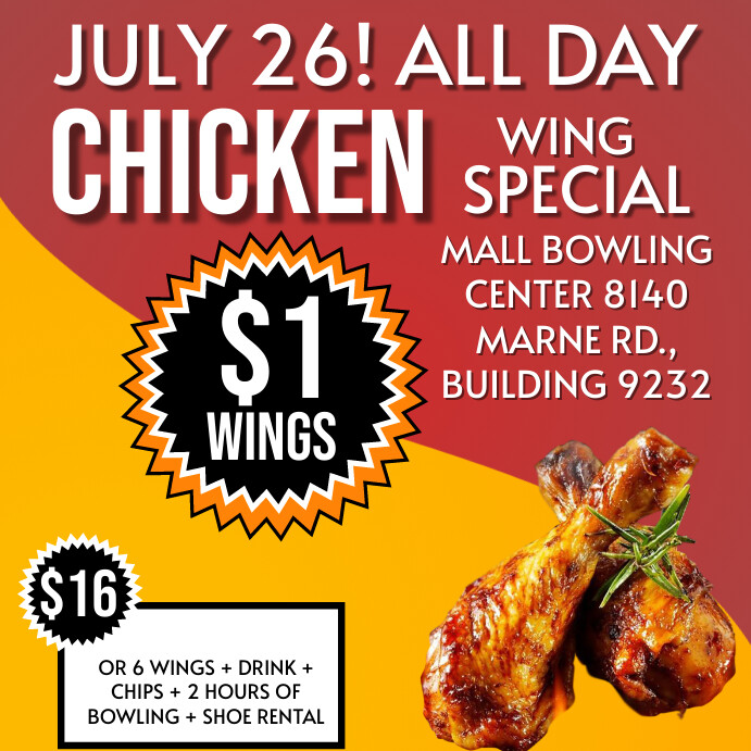 chicken wings flyer Template | PosterMyWall