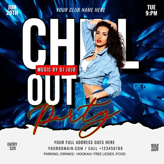 Copy of CHIIL OUTParty (2) | PosterMyWall