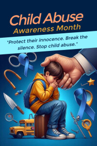 Child Abuse Awareness Month Template | PosterMyWall