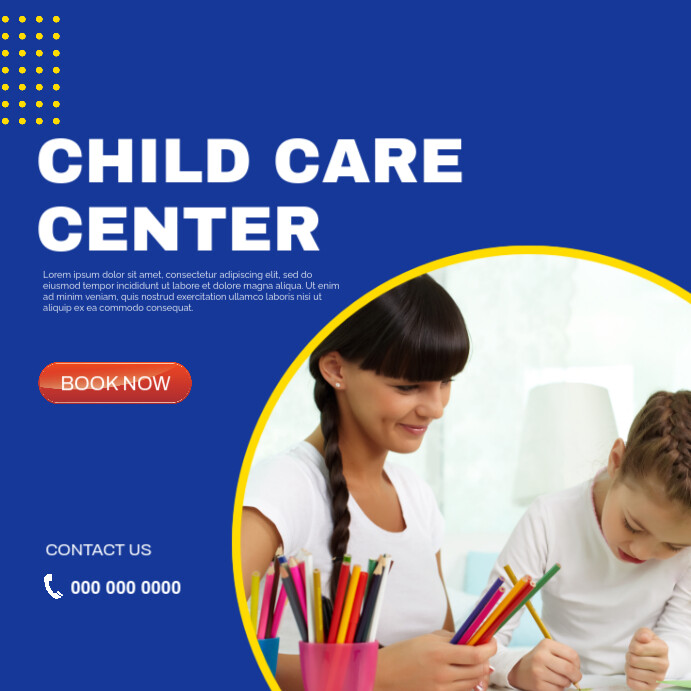 Child care center flyer Template | PosterMyWall