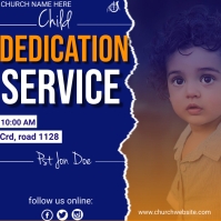 Child dedication Template | PosterMyWall