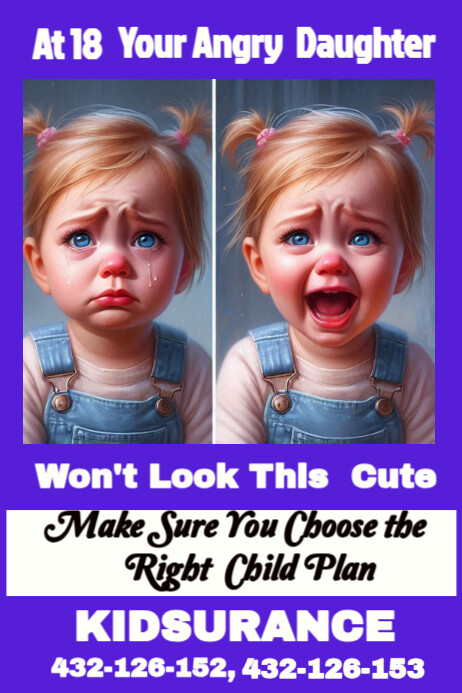 Copy of Child insurance | PosterMyWall