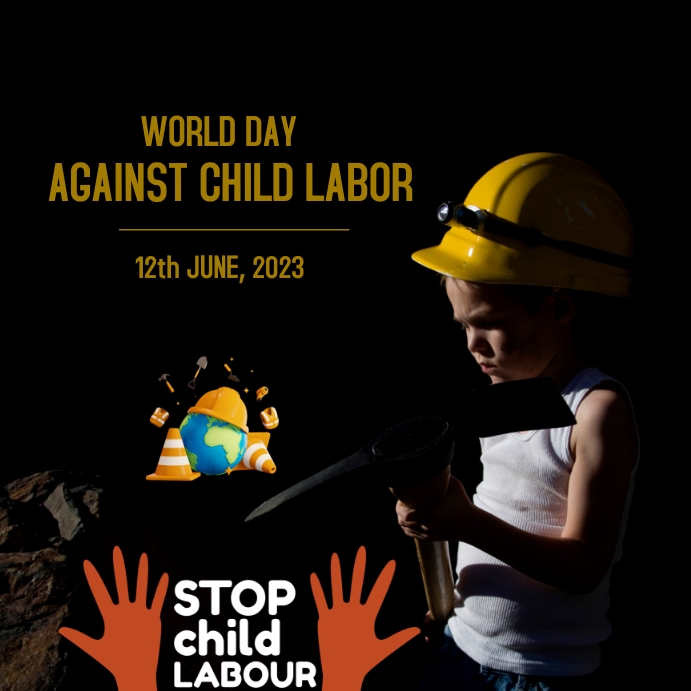 child labor day,world day against child labor Template | PosterMyWall