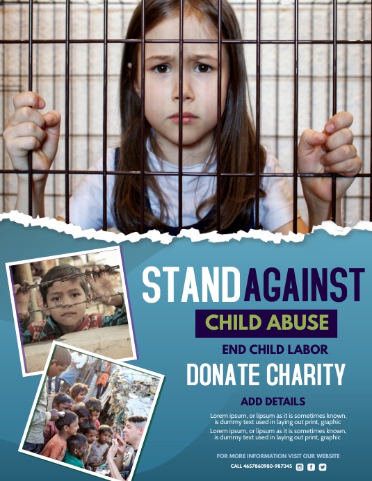 Copy of child labor | PosterMyWall