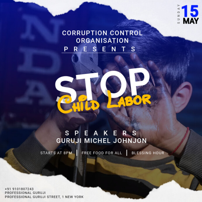child labor Template | PosterMyWall