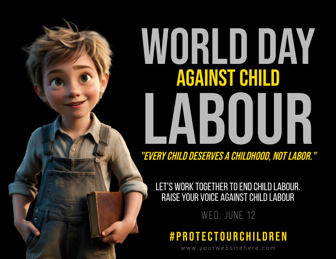 Child Labor Poster Template | PosterMyWall