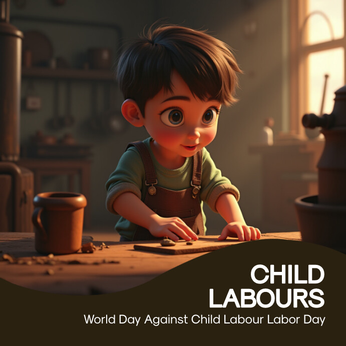 Plantilla de Child Labor Poster | PosterMyWall