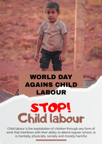 Child Labour Flyer Template | PosterMyWall