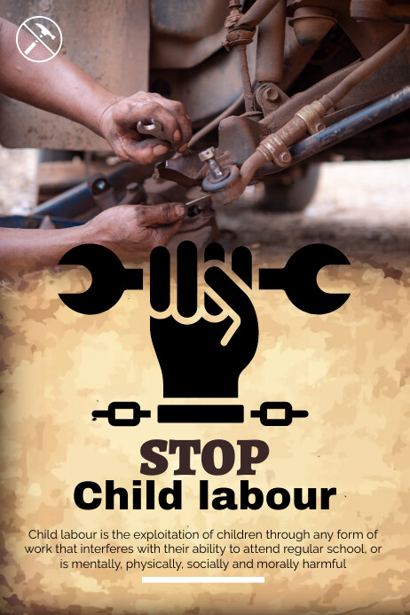 Child Labour Poster Templat | PosterMyWall