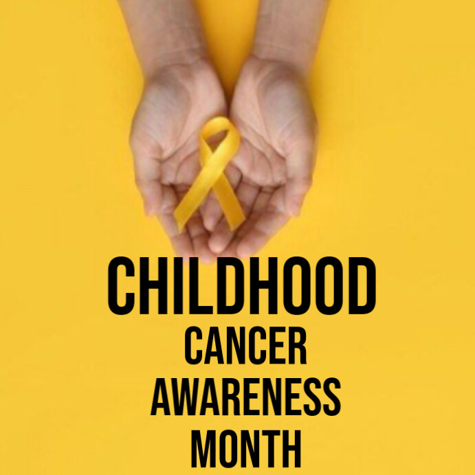 Childhood cancer awareness month Template | PosterMyWall