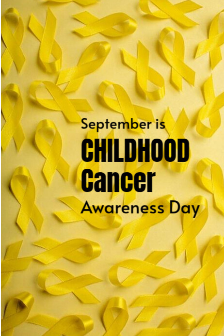 Childhood cancer awareness month Template | PosterMyWall