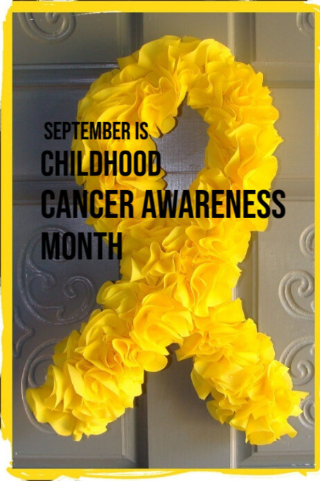 Plantilla de Childhood cancer awareness month | PosterMyWall