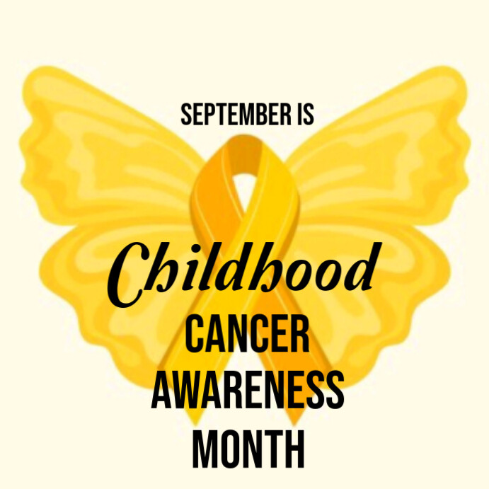 Childhood cancer awareness month tribute Template | PosterMyWall