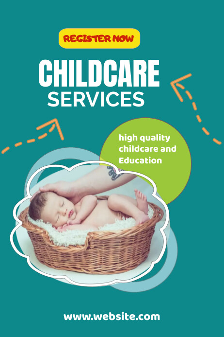 Childnare services poster template | PosterMyWall