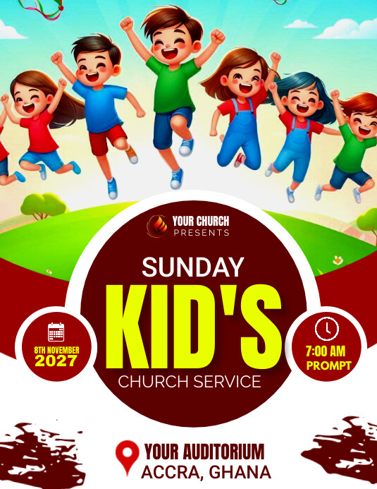 Children's service | PosterMyWall