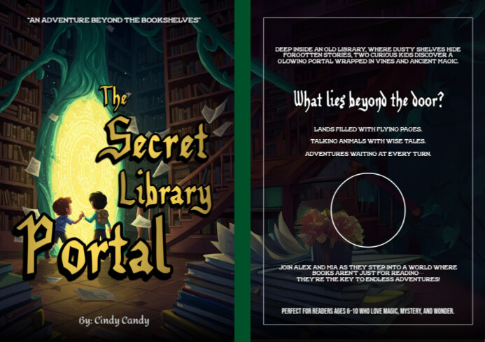 Children's Story Book Cover Template | PosterMyWall