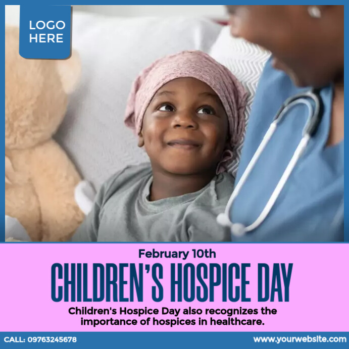 Copy of children’s hospice day | PosterMyWall