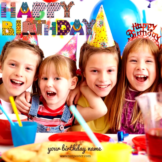 Children's Birthday Template | PosterMyWall