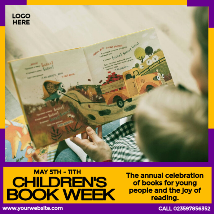 Copy of Children's Book Week | PosterMyWall