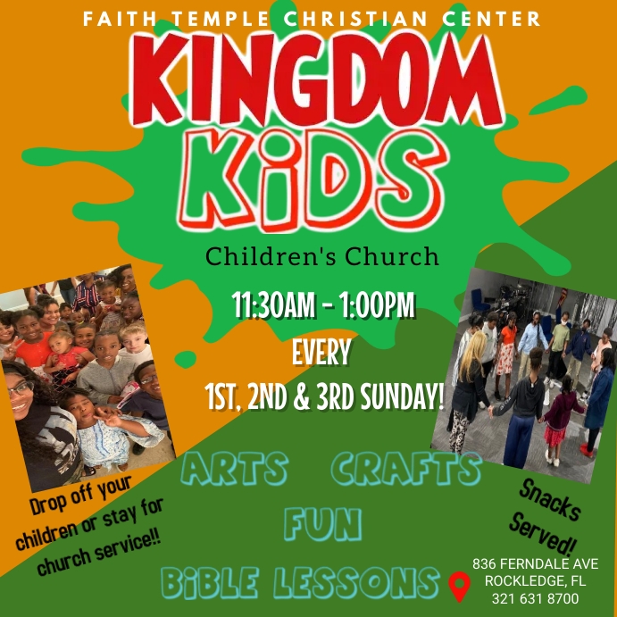 Children's Church Flyer (1) Template | PosterMyWall