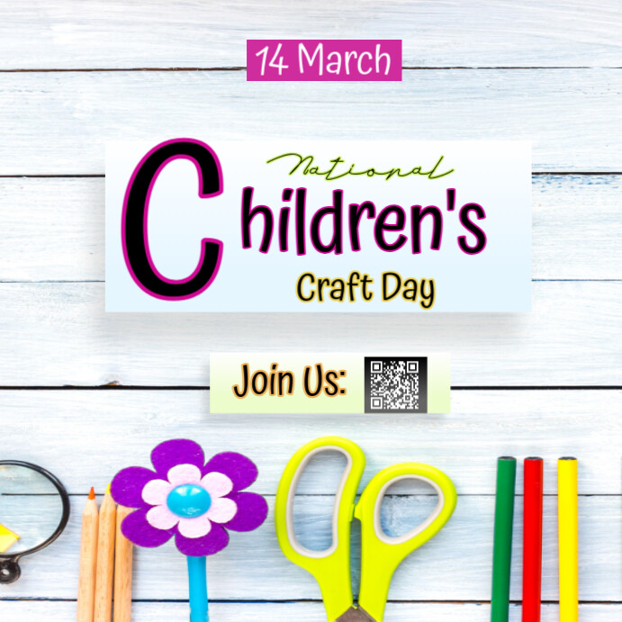 Copy of Children's craft day | PosterMyWall
