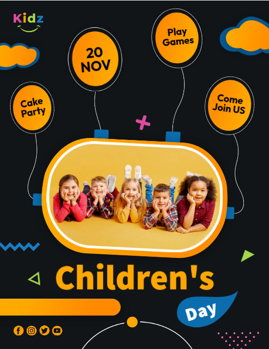 Children's Day Ads Template | PosterMyWall