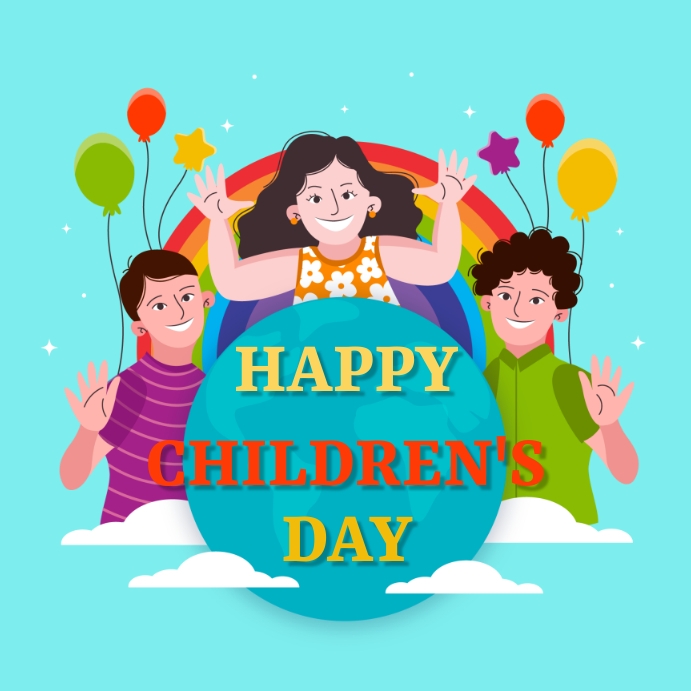 CHILDREN'S DAY Template | PosterMyWall
