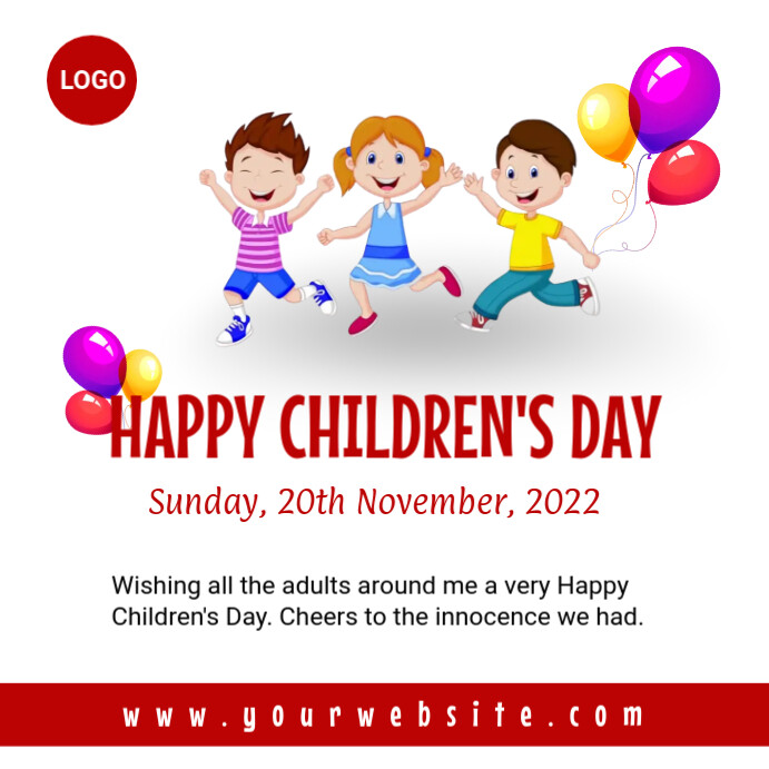Children's Day Template | PosterMyWall