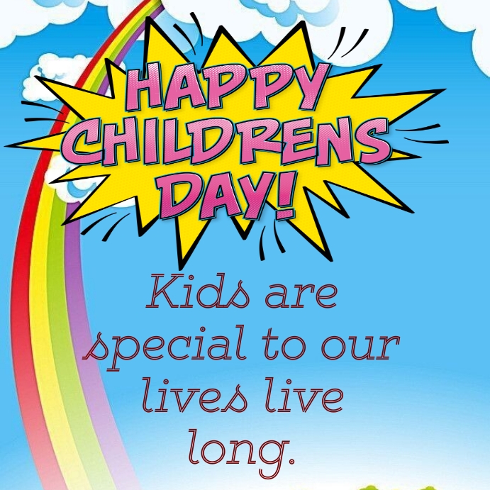 Children's day Template | PosterMyWall