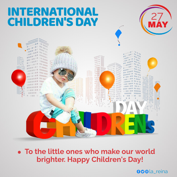 CHILDREN'S DAY Template | PosterMyWall