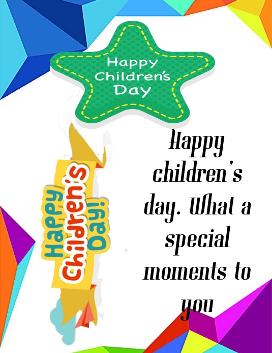 Children's day Template | PosterMyWall