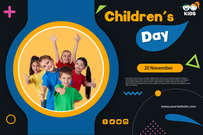 Children's Day Template | PosterMyWall